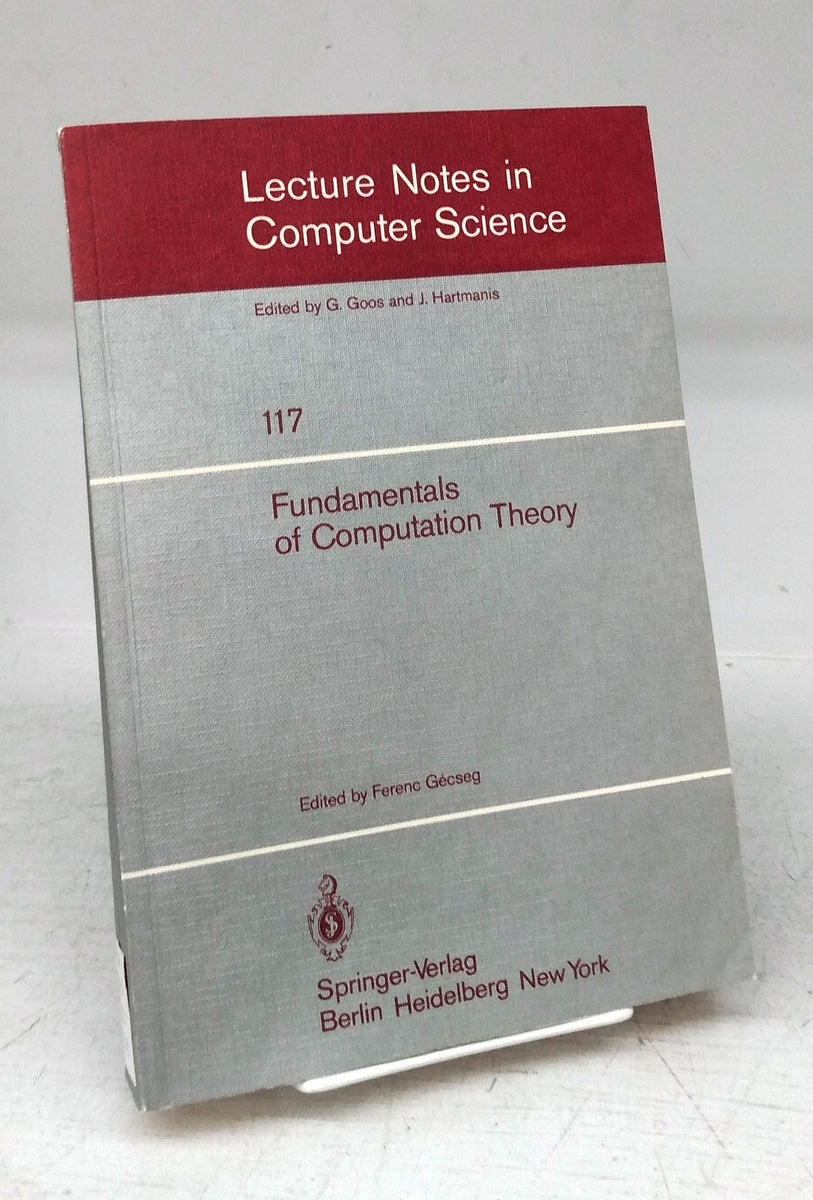Fundamentals of Computation Theory – Attic Books