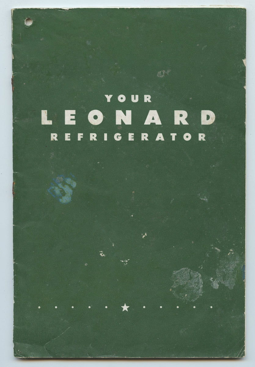 Your Leonard Refrigerator – Attic Books