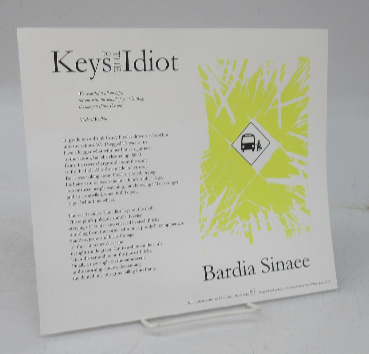 Keys to the Idiot – Attic Books