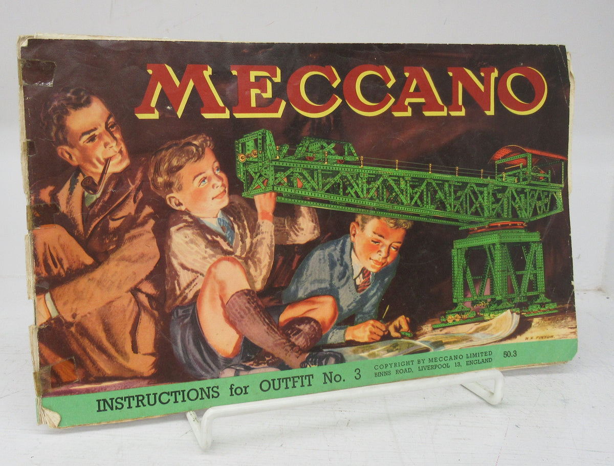 Meccano Instructions for Outfit No. 3 – Attic Books