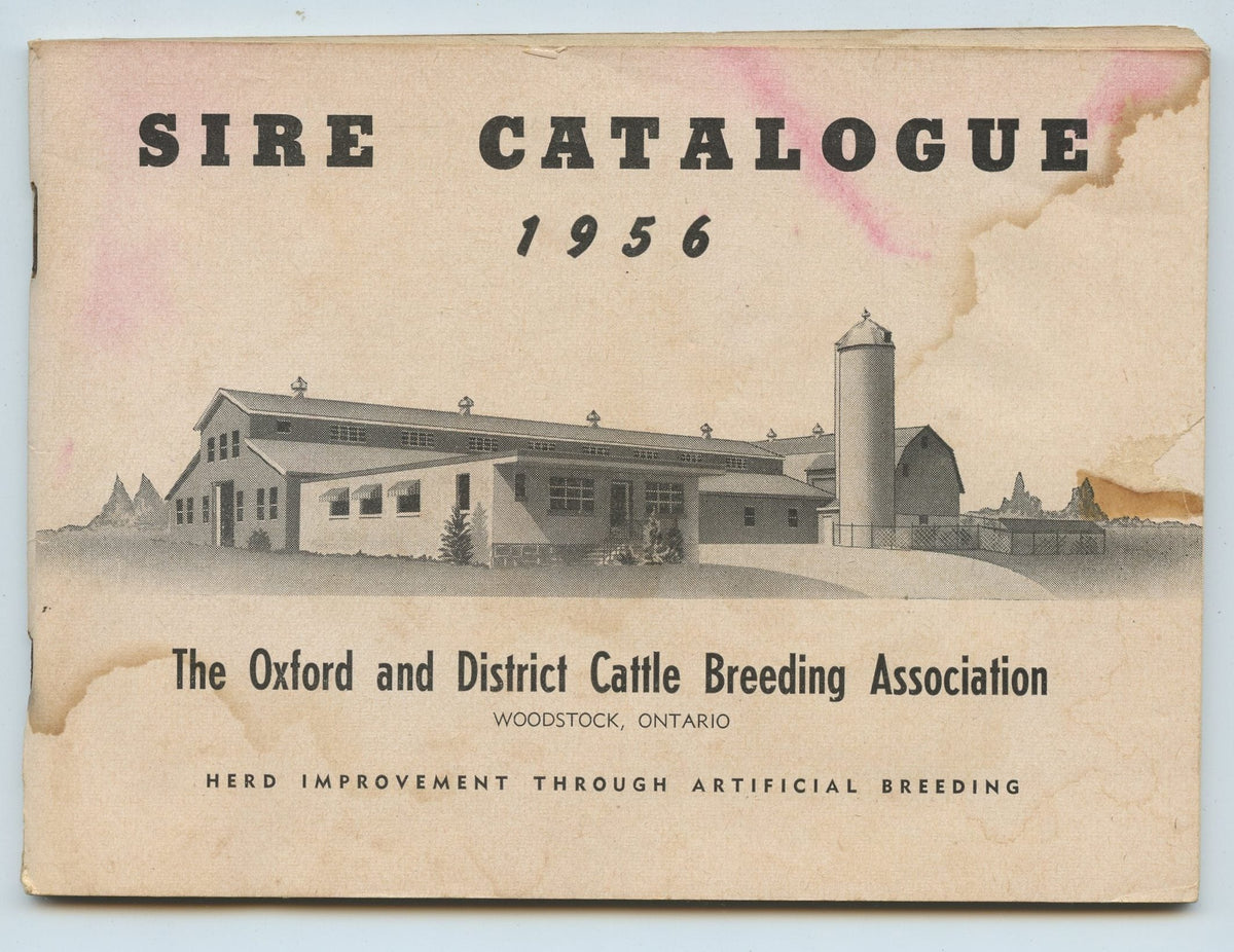 Sire Catalogue 1956 – Attic Books