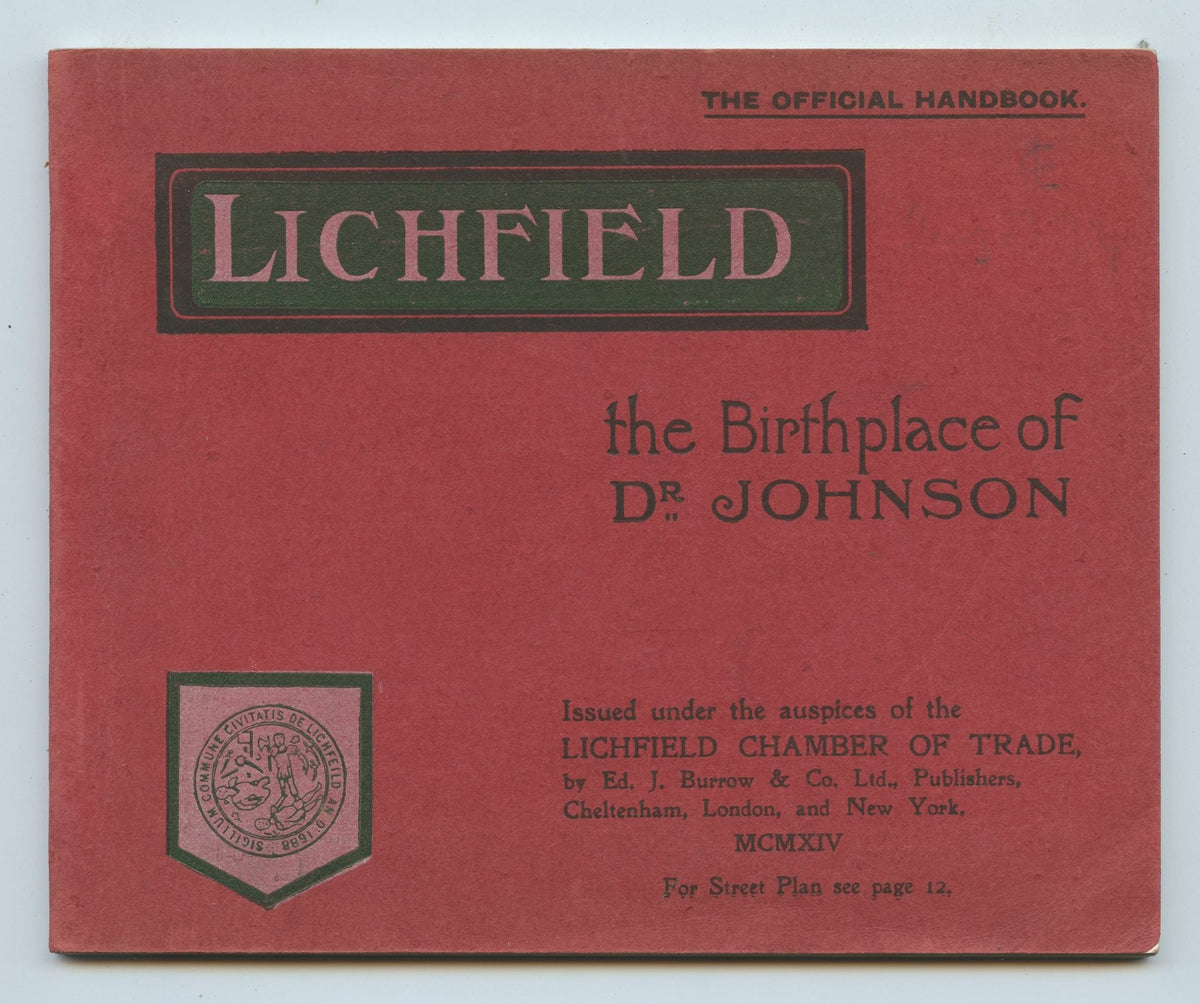 Lichfield. The Official Handbook – Attic Books